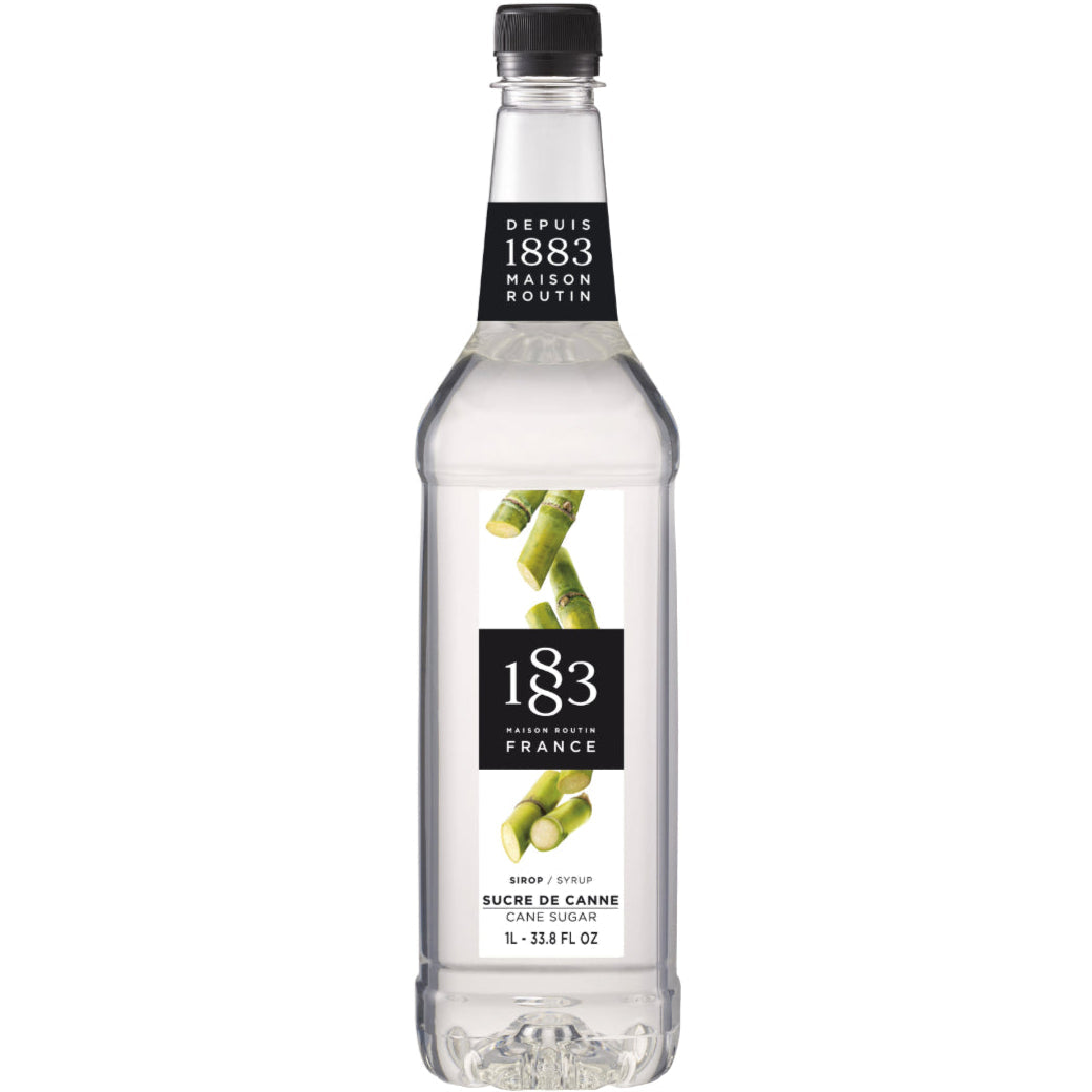 1883 Maison Routin Pure Cane Sugar Syrup | 1 Litre Plastic Bottle ...