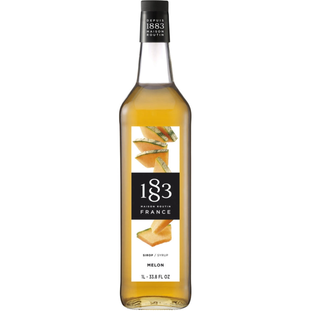 1883 Maison Routin Melon Syrup | 1 Litre Glass Bottle – Bulk Coffee