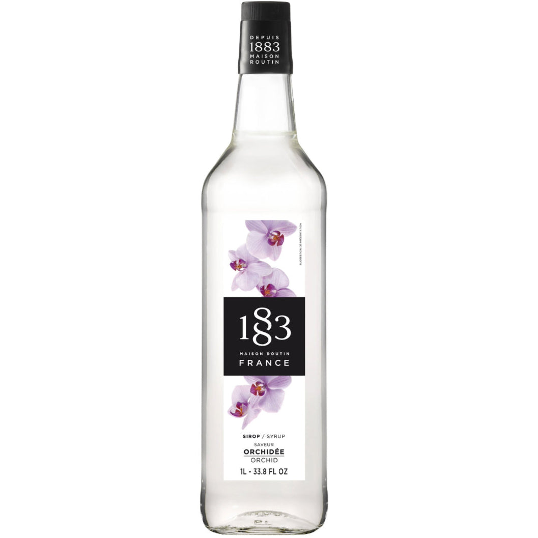 1883 Maison Routin Orchid Syrup | 1 Litre Glass Bottle – Bulk Coffee