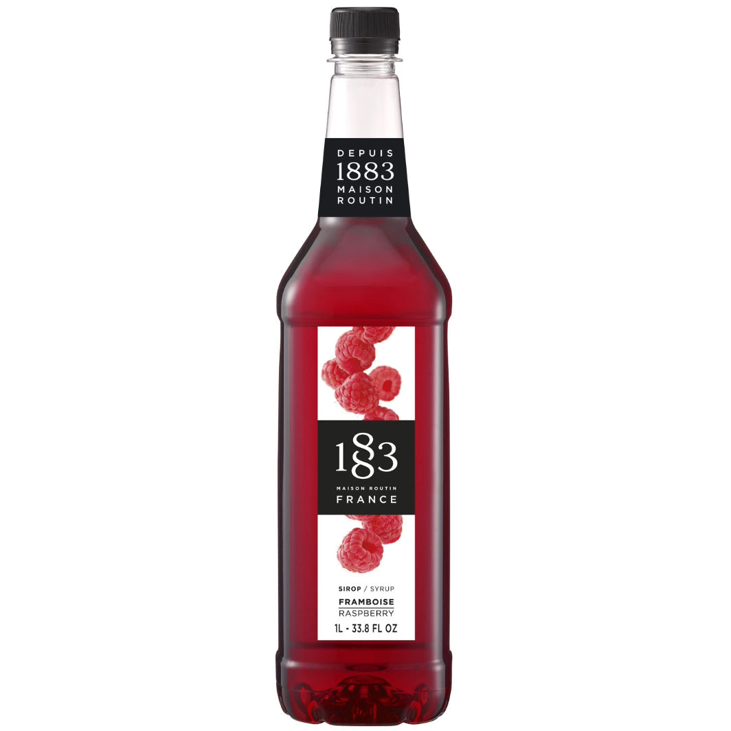 1883 Maison Routin Raspberry Syrup | 1 Litre Plastic Bottle – Bulk Coffee
