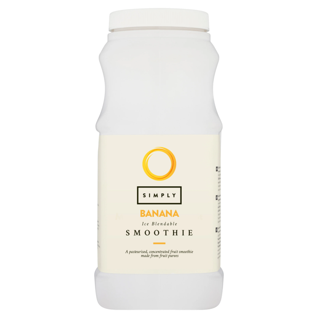 Simply Banana Smoothie Base | 12 x 1 Litre – Bulk Coffee