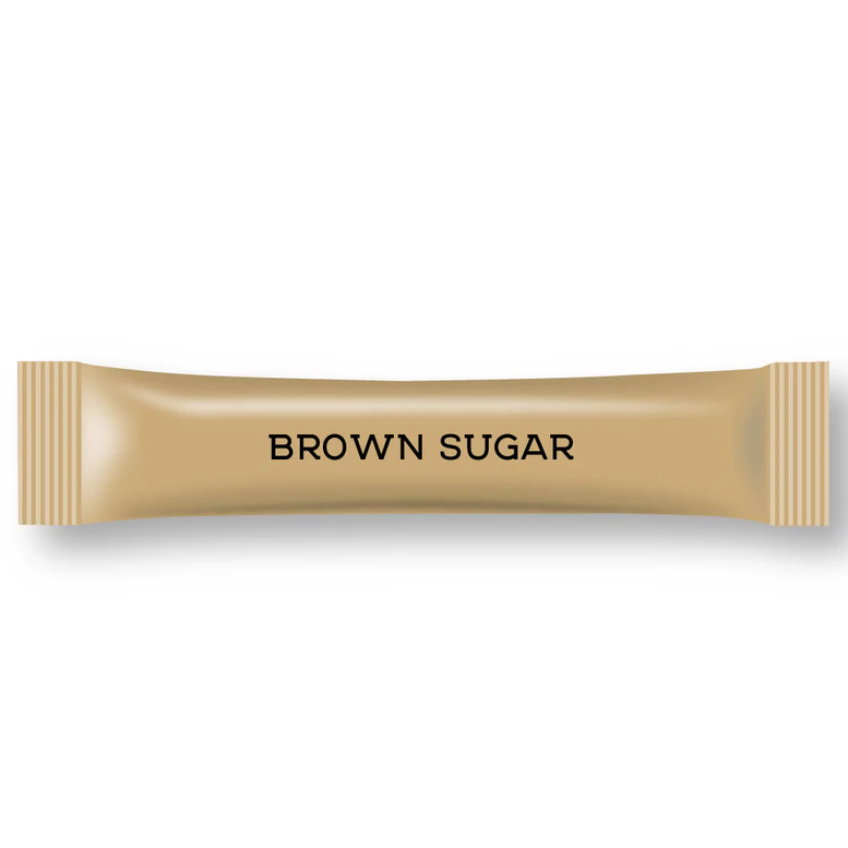 Barista Selection Brown Sugar Sticks | Case of 1000 | Bulk Coffee