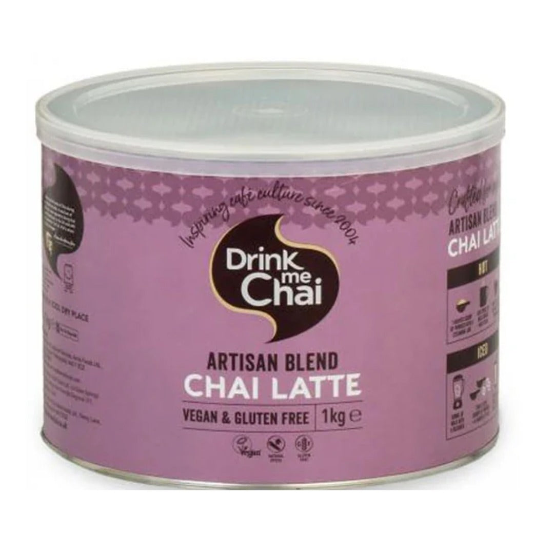 Drink Me Chai | Spiced Chai Artisan Blend | 4 x 1kg Resealable Tins ...