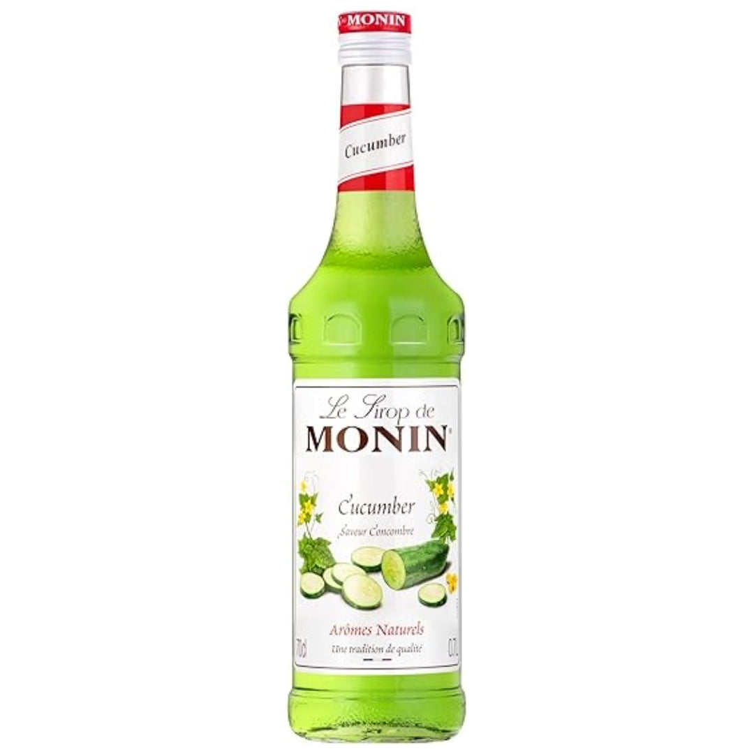 Monin Cucumber Syrup | 70cl Glass Bottle | Bulk Coffee