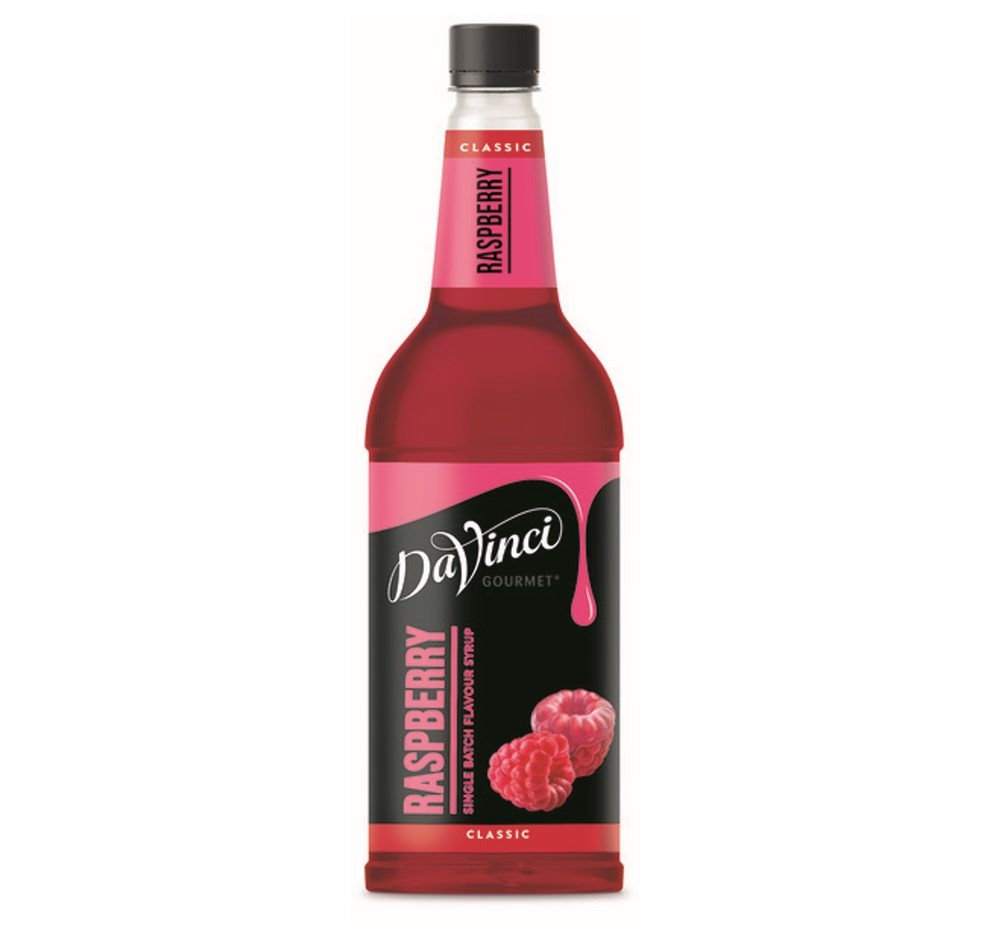 DaVinci Raspberry Syrup | 1 Litre Plastic Bottle – Bulk Coffee