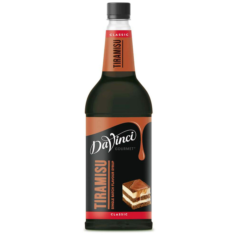 DaVinci Tiramisu Syrup | 1 Litre Plastic Bottle – Bulk Coffee