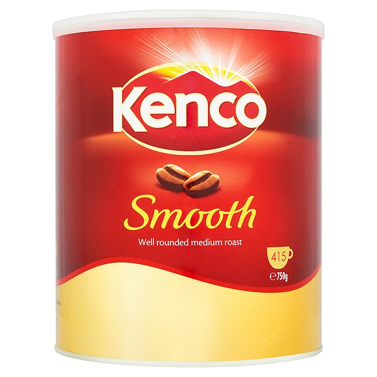 Kenco Smooth Roast Instant Coffee | 750g Tin | Bulk Coffee Company