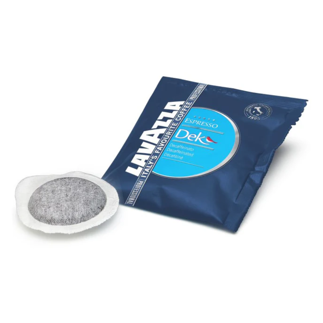Lavazza Dek Decaf ESE 100% Arabica Espresso Pods (Case of 18) – Bulk Coffee