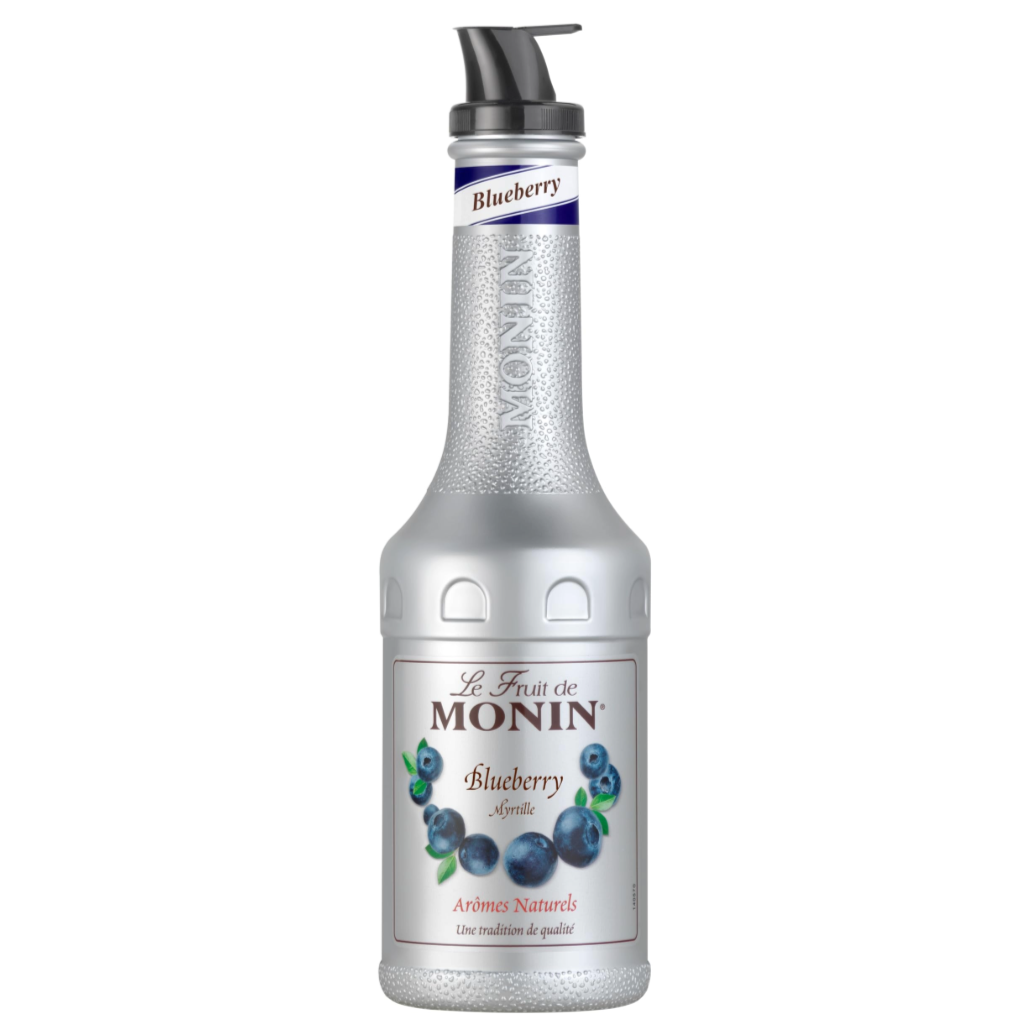 Monin Blueberry Fruit Puree Smoothies & Cocktails | 1 Litre Bottle ...