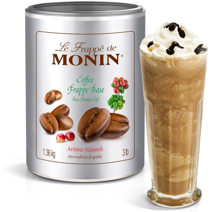 Monin Coffee Frappe Powder | 1.36kg Tin | Bulk Coffee Company