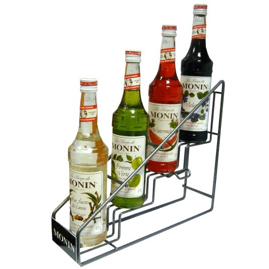 Monin Syrup Bottle Display Rack | Bulk Coffee