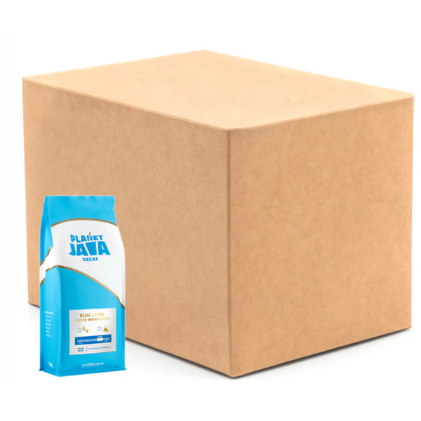 Planet Java Blue Label Swiss Water Decaf 100% Arabica Coffee Beans | 20 ...