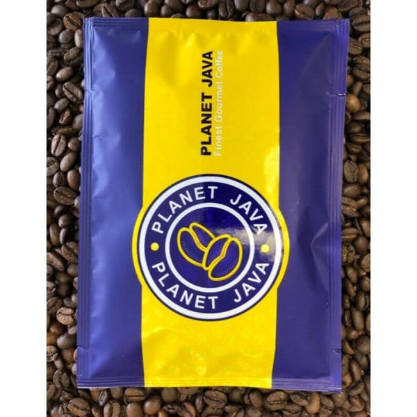 Planet Java Rich Italian Ground Coffee | 50 Sachets – Bulk Coffee