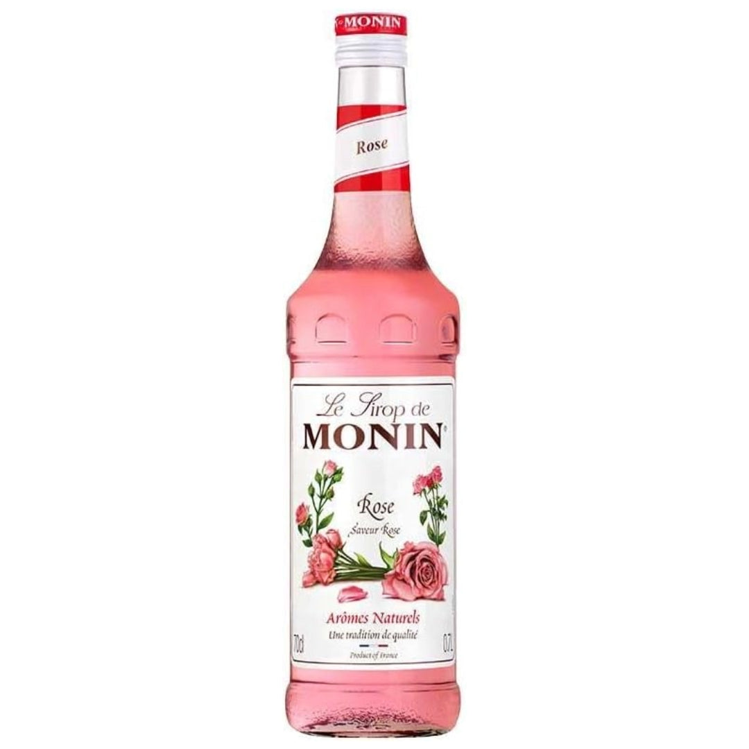 Monin Rose Syrup | 700ml Bottle | Bulk Coffee Company