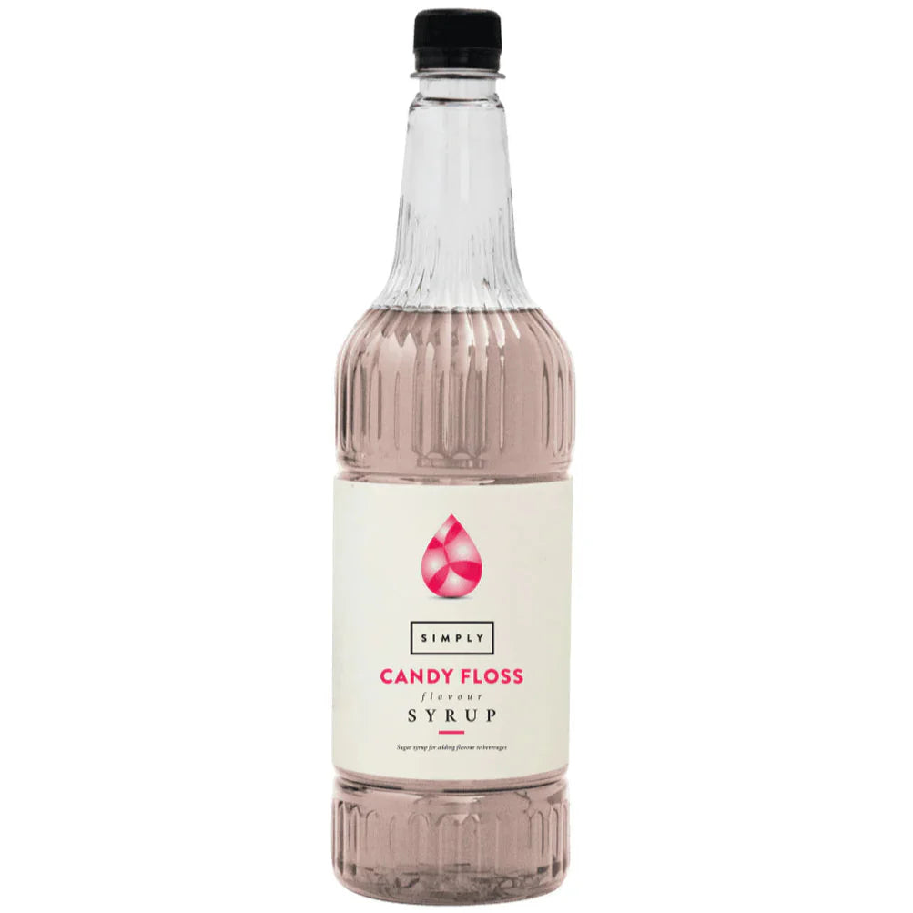 Simply Candy Floss Syrup | 1 Litre Bottle | Bulk Coffee