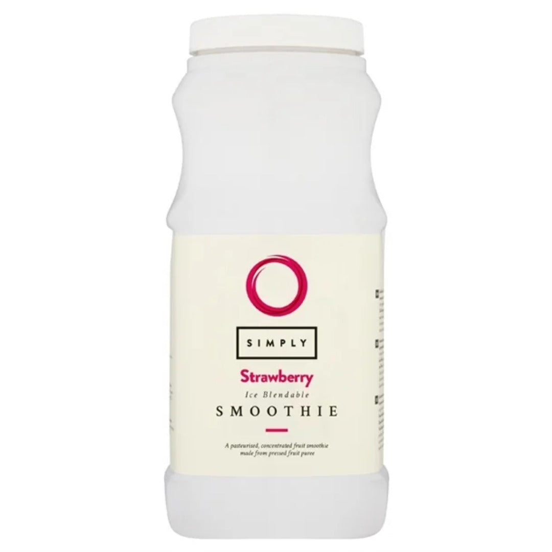 Simply Strawberry Fruit Smoothie Base | 1 Litre – Bulk Coffee Company