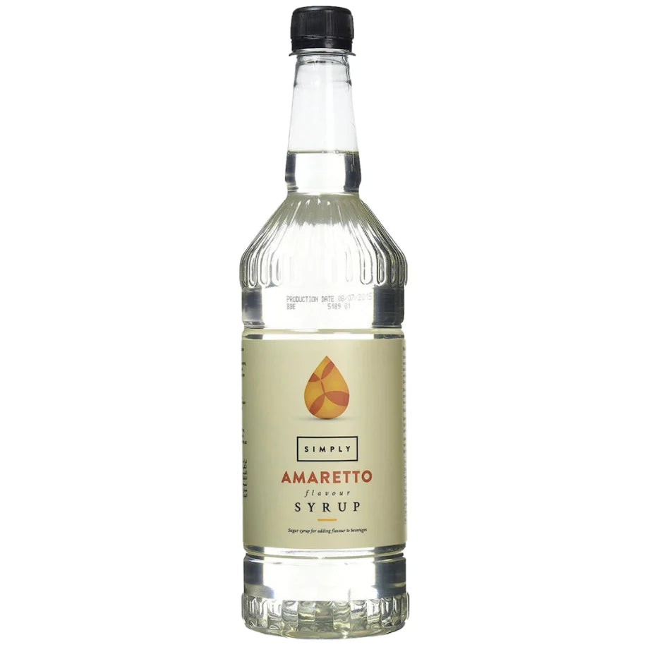 Simply Amaretto Syrup | 1 Litre | Bulk Coffee