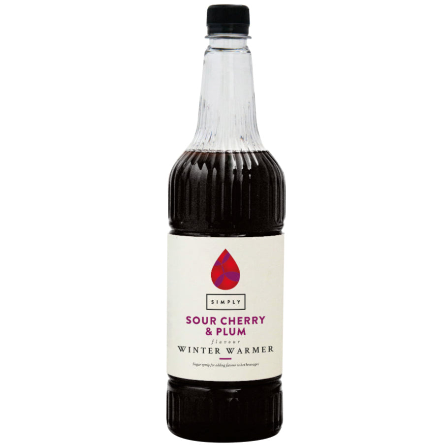 Simply Sour Cherry & Plum Winter Warmer Syrup | Bulk Coffee Company